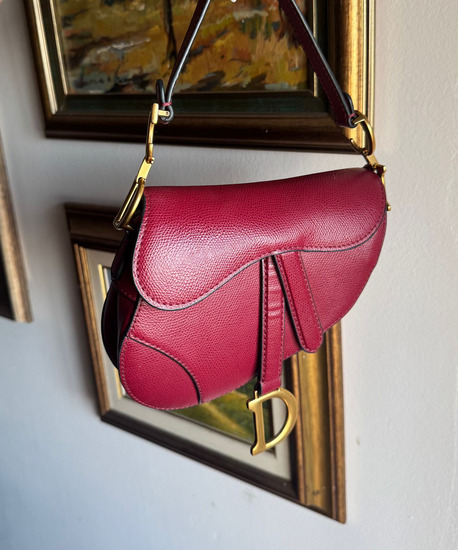 Dior mini saddle bag