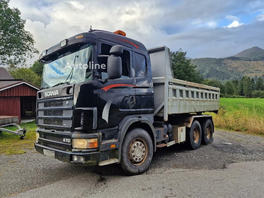Prodaje se Scania R124 kiper na aukciji