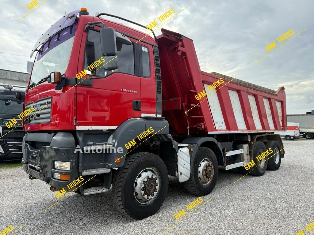 MAN TGA 41.480 41.480TGA KIPPER 18cbm 8x4 40Ton kiper