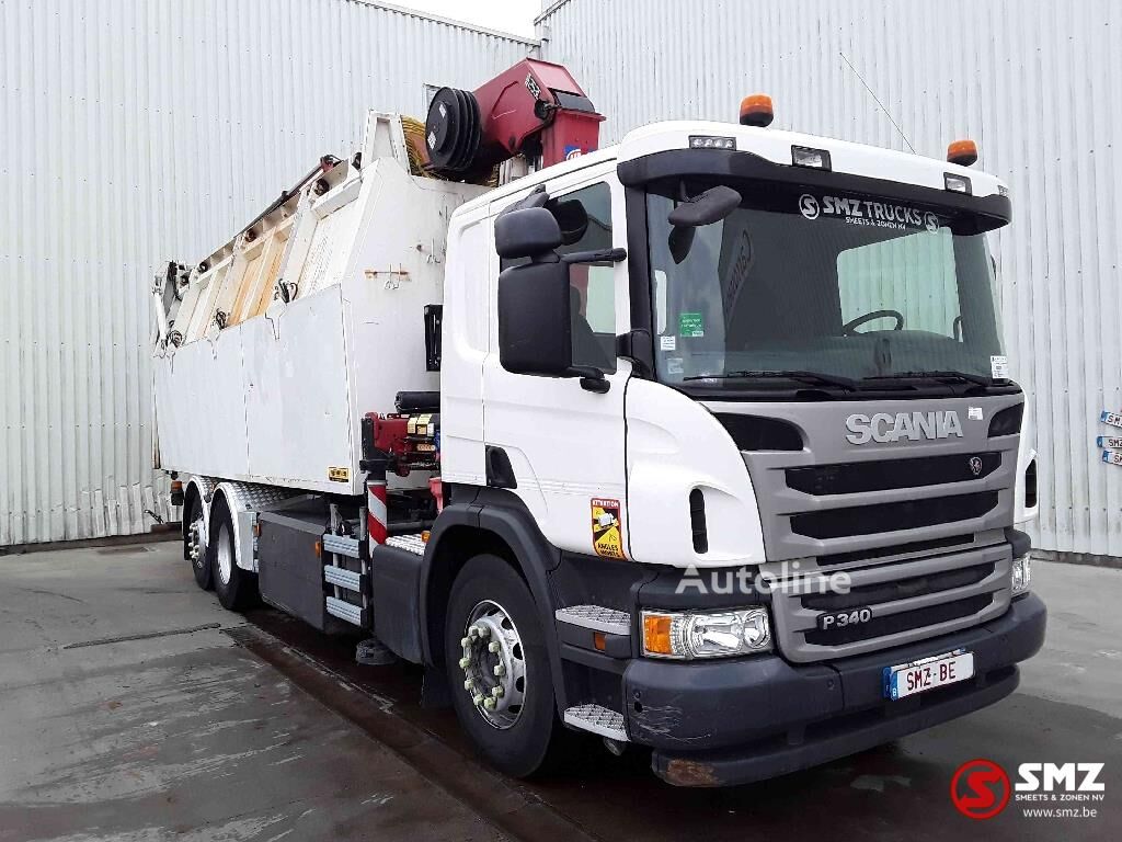 Scania P 340 Hmf 2530-2 remote kiper