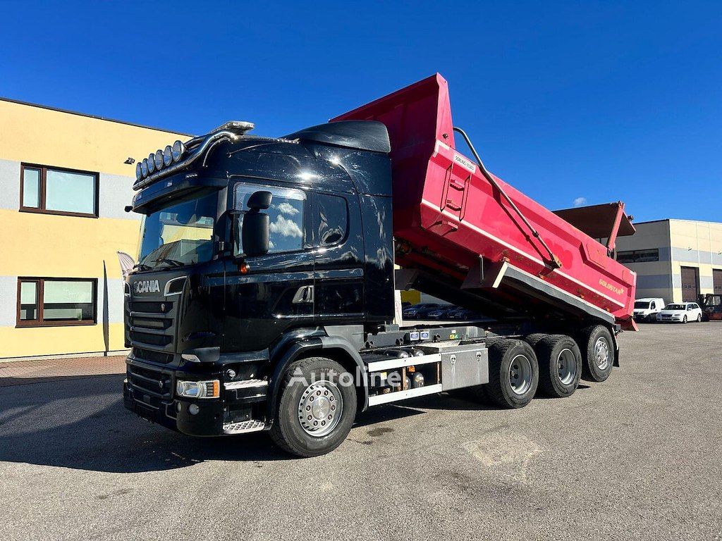 Scania R580 8X4*4 EURO6 + RETARDER + BOX VIBRATOR kiper