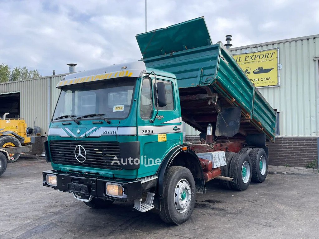 Mercedes-Benz SK 2636 Kipper 6x4 V10 ZF 13Ton Axle Good Condition kiper