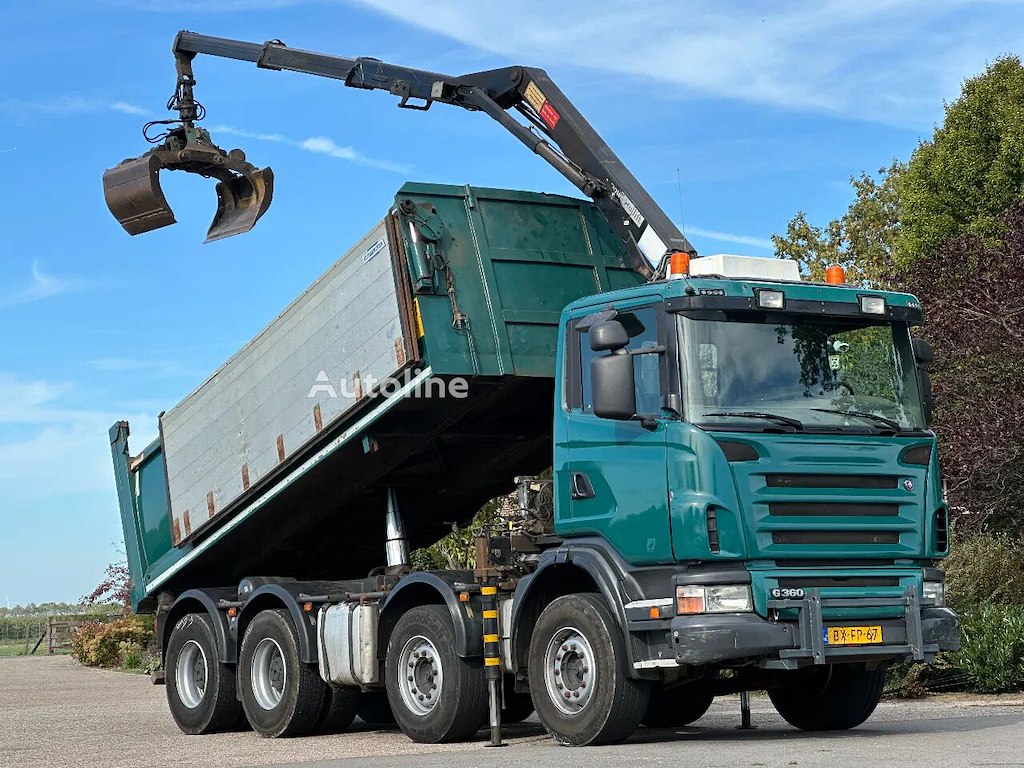 Scania G360 8x4!!Z-Kraan/KIPPER!! kiper