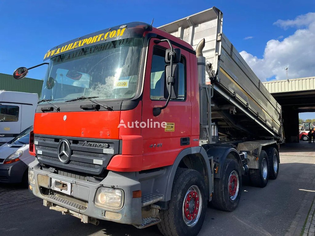 Mercedes-Benz Actros 4141 MP2 Kipper 8x4 V6 EPS Gearbox with Clutch Full Steel kiper