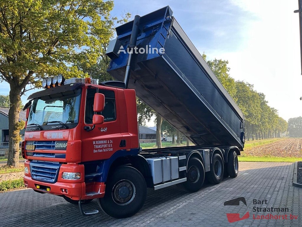 GINAF X 4446 TS 8x8 Euro 5 with insulated tipper kiper