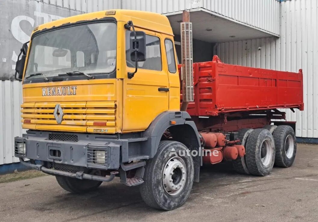 Renault G 300.26 , Manager , 6x4 , 3 Way-Tipper , Spring Suspension , Ma kiper