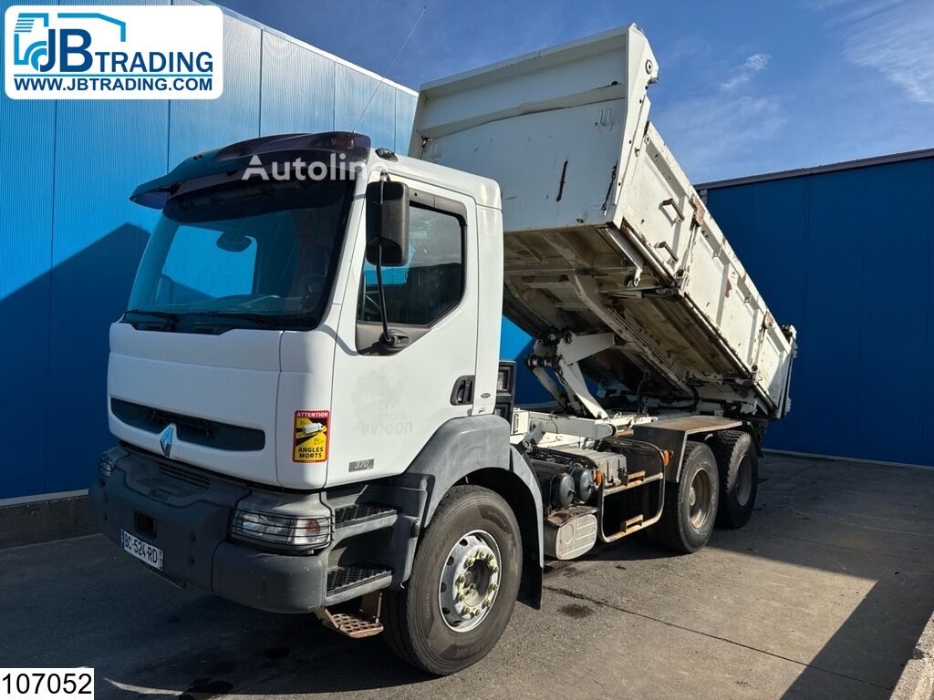 Renault Kerax 370 6x4, Manual, Steelsuspension kiper