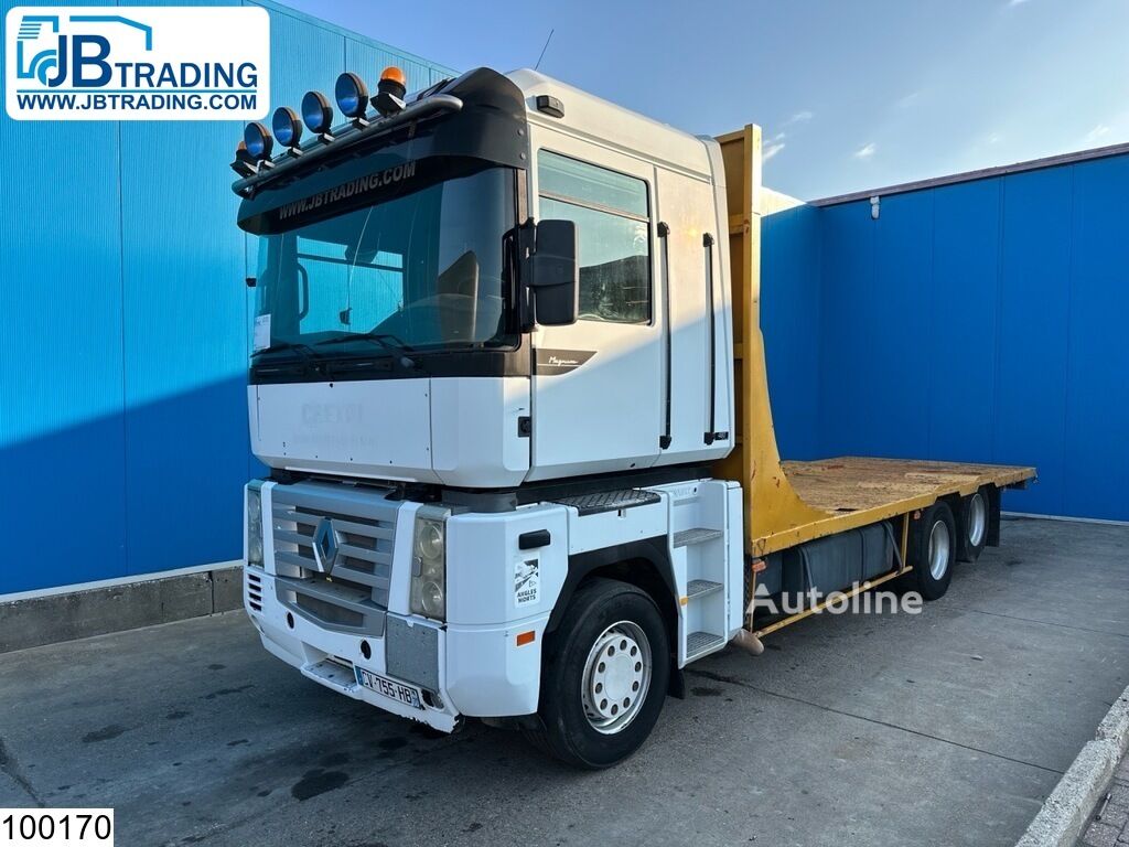 Renault AE 440 DXI 6x2, Combi, Retarder, Manual transmission kamion s ravnom platformom
