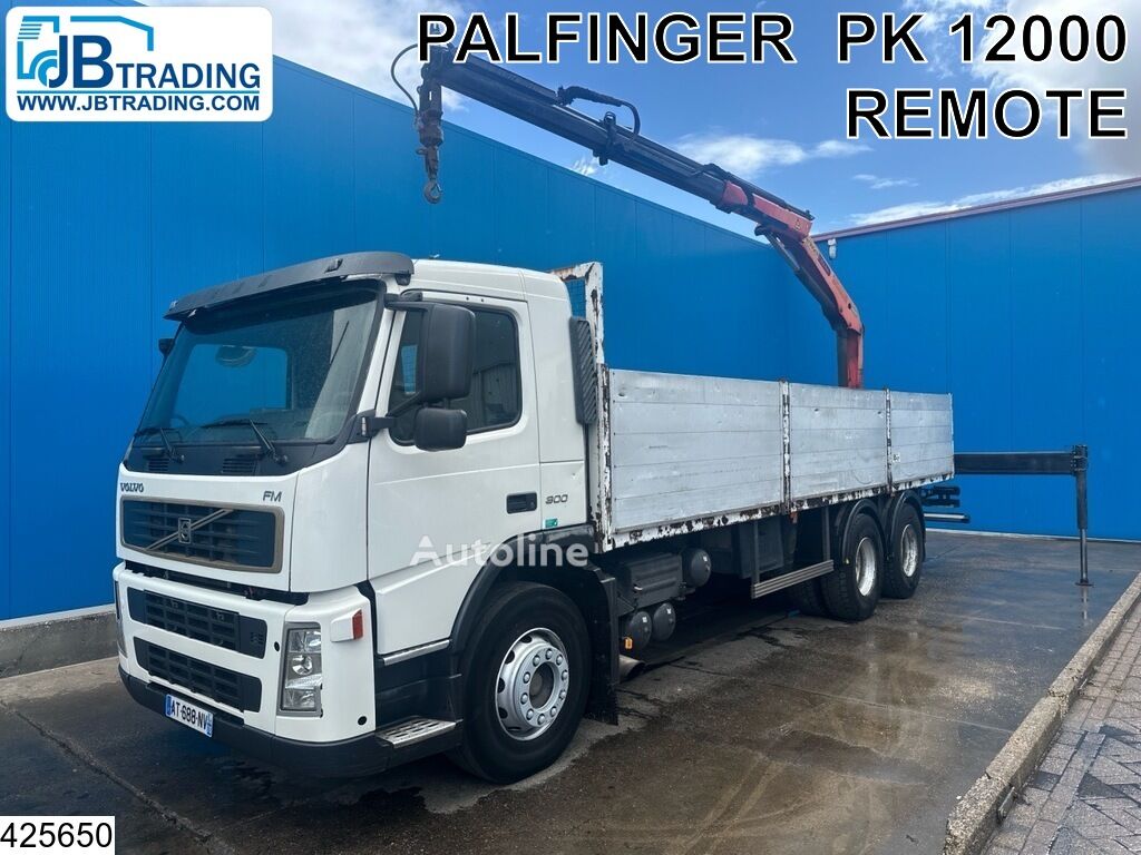 Volvo FM 300 6 X 2, Manual, Steel suspension, Palfinger kamion s ravnom platformom