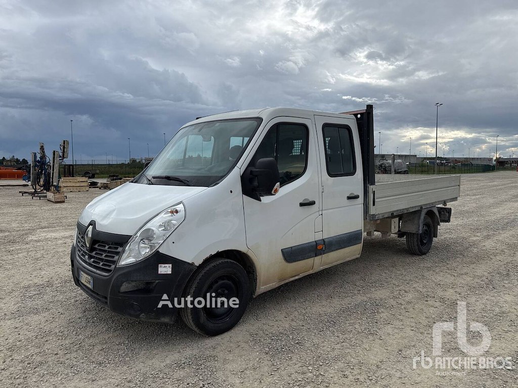 Prodaje se Renault MASTER Crew Cab kamion s ravnom platformom na aukciji