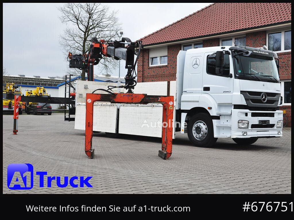 Mercedes-Benz Axor 2543 kamion s ravnom platformom