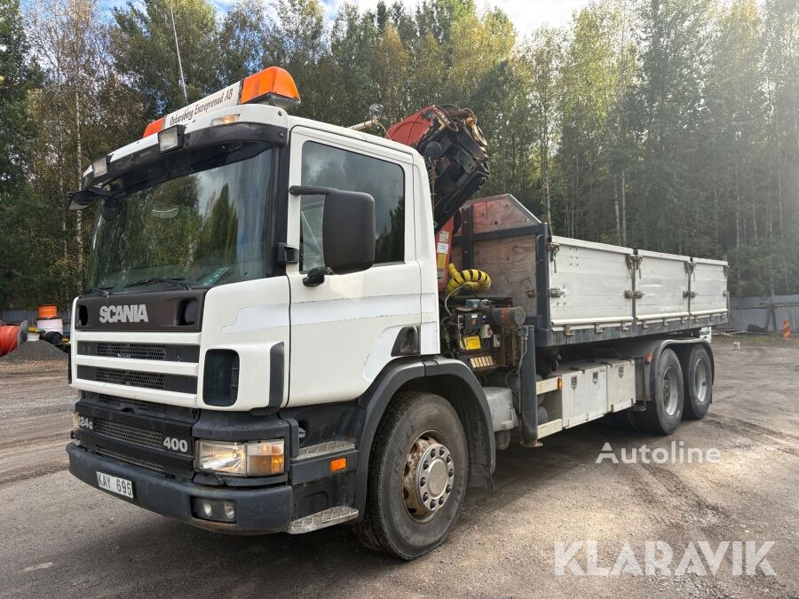 Prodaje se Scania 124G 400 kamion s ravnom platformom na aukciji