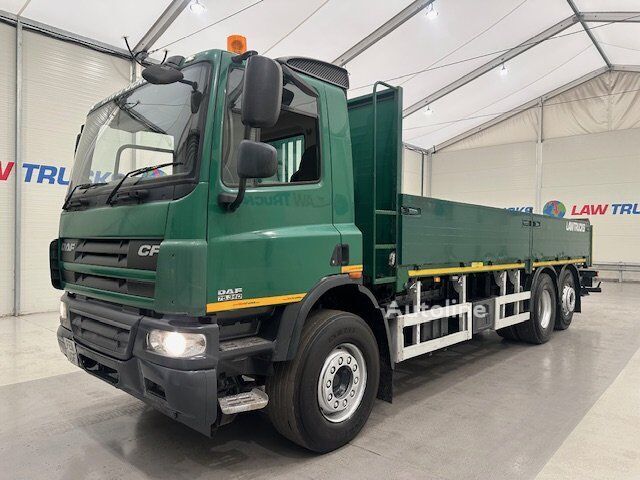 DAF CF75 310 Rear Lift Day Cab Dropside kamion s ravnom platformom