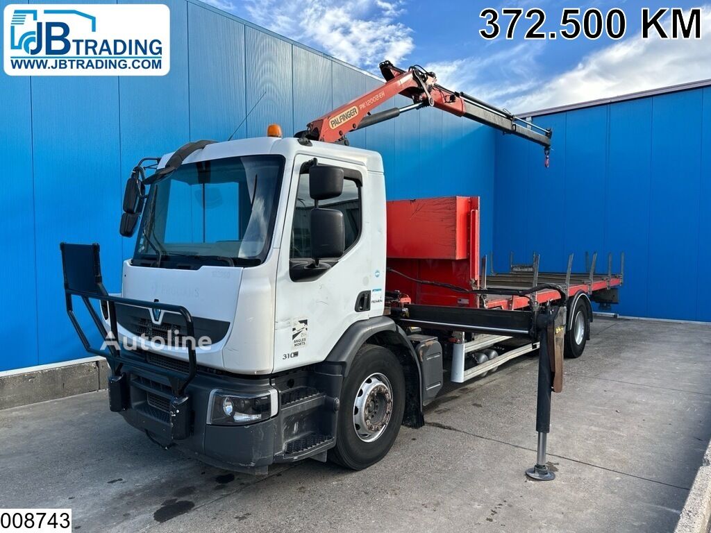 Renault Premium 310 Dxi EURO 5, Palfinger, Manual transmission kamion s ravnom platformom