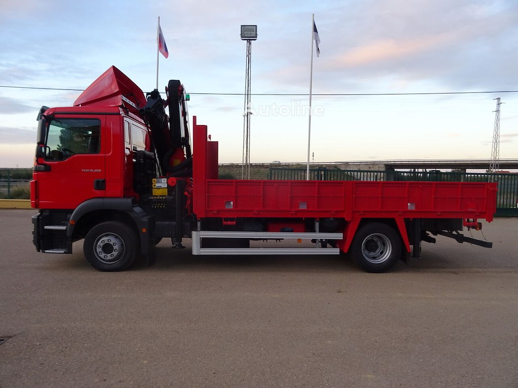 MAN TGM 15 250 kamion s ravnom platformom
