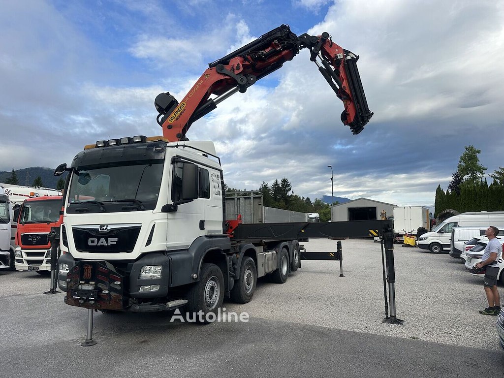 MAN TGS 35.500 kamion s ravnom platformom