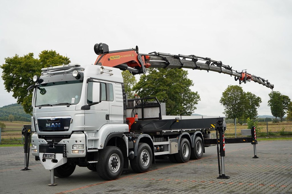 MAN TGS 41.480 kamion s ravnom platformom