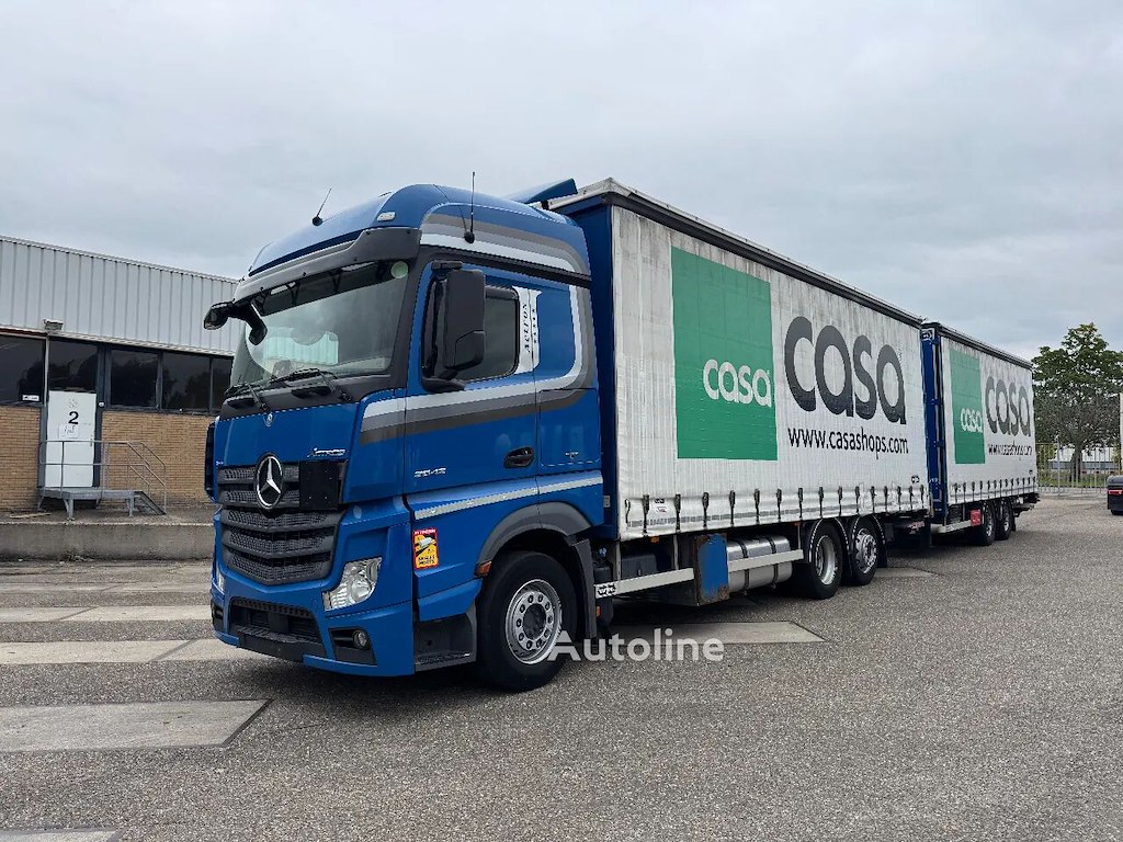 Mercedes-Benz Actros 2642 Standclima VAN HOOL combi kamion furgon