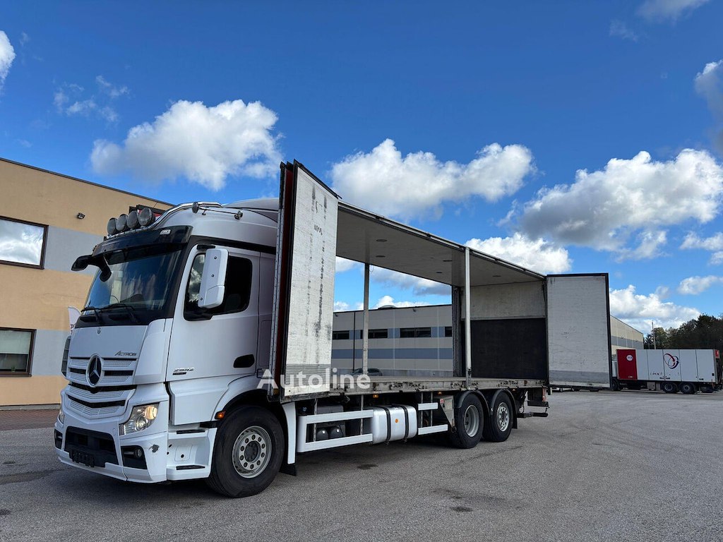 Mercedes-Benz Actros 2542 6x2*4 FULL SIDE OPENING + ADR kamion furgon