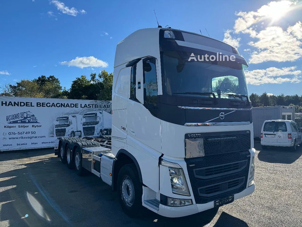 Volvo FH 540 8x2*4, Chassi (former Tank-truck), ADR, 2018 kamion šasija