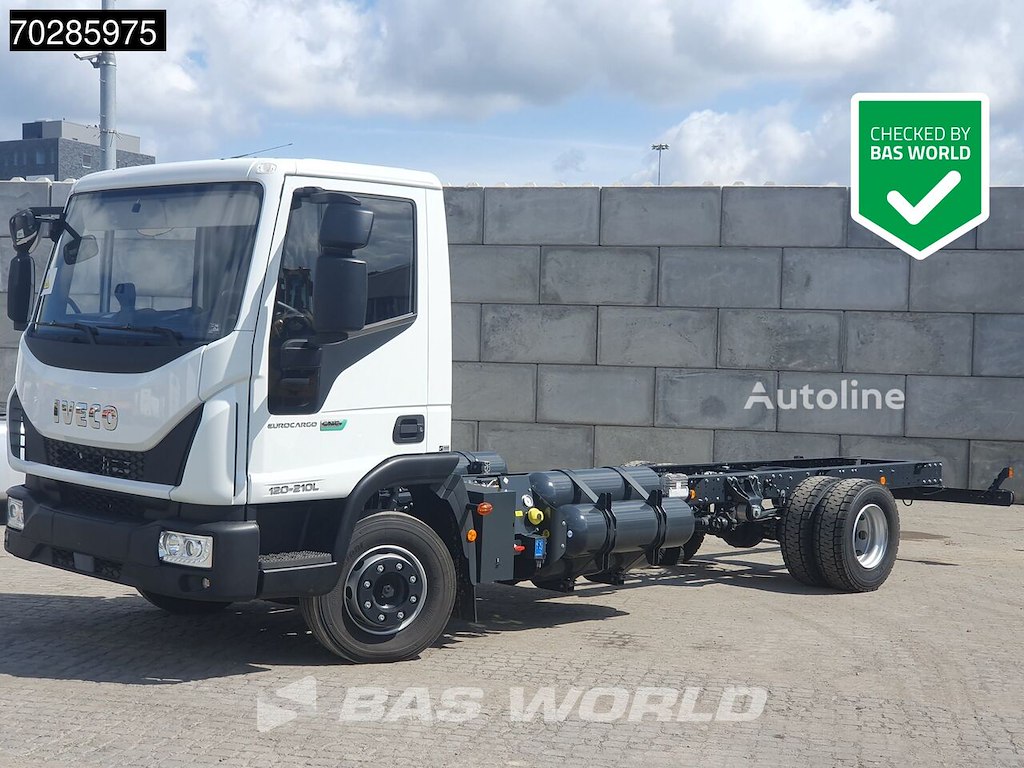 Novi IVECO Eurocargo 120LE210 4X2 NEW 12tons chassis! CNG Engine TELMA Reta kamion šasija