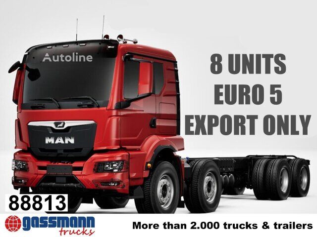 Novi MAN TGS 41.480 BB CH, MEHRFACH VORHANDEN! kamion šasija