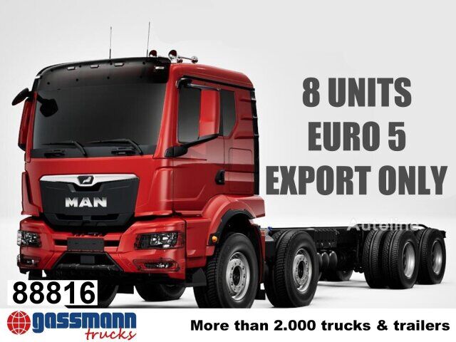 Novi MAN TGS 41.480 BB CH, MEHRFACH VORHANDEN! kamion šasija