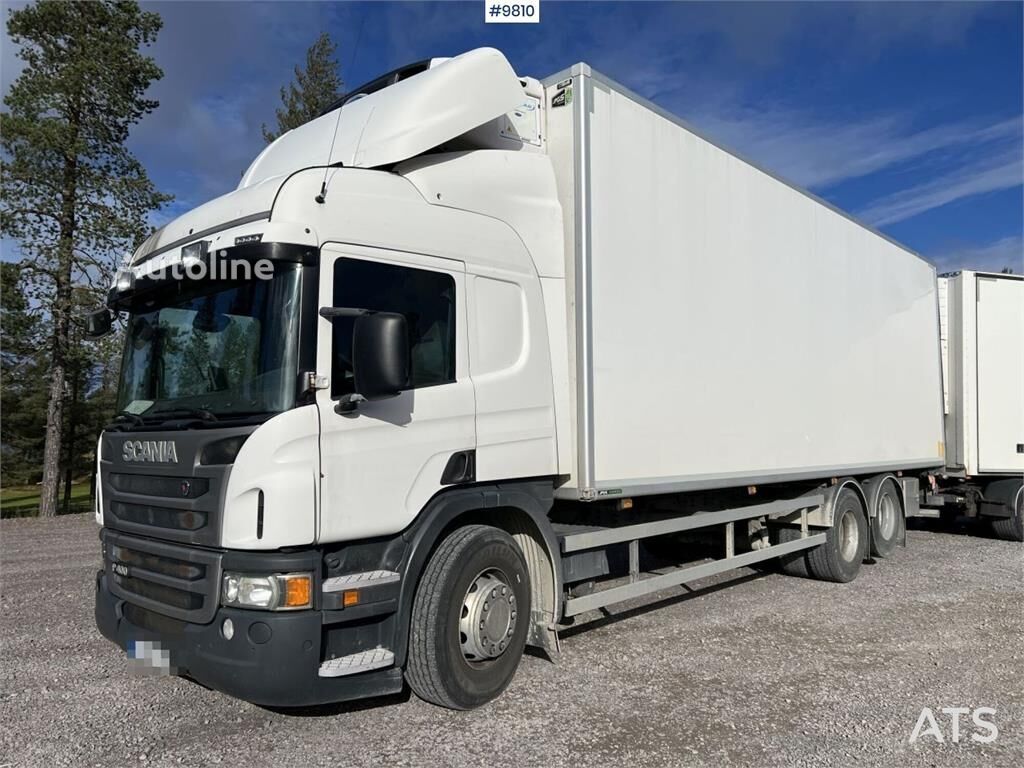 Scania P400 Box truck with tail lift kamion hladnjača
