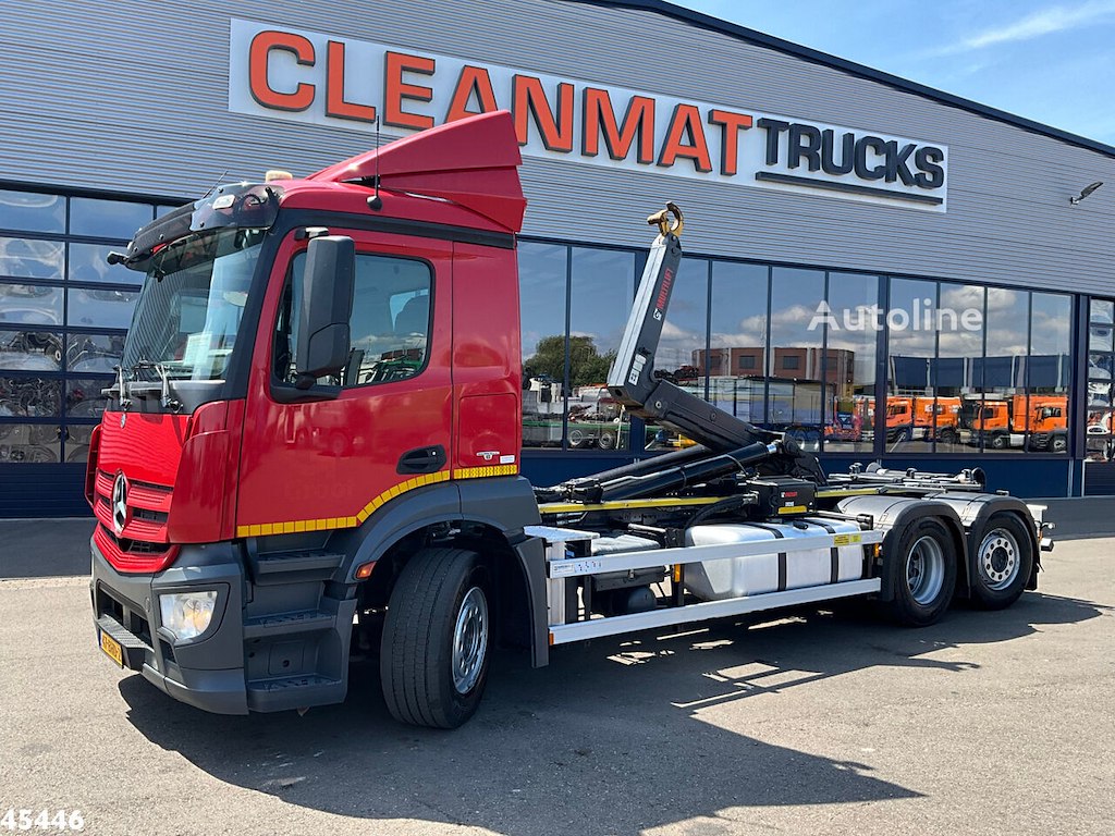 Mercedes-Benz Antos 2543 Euro 6 Multilift 26 Ton haakarmsysteem kamion rol kiper