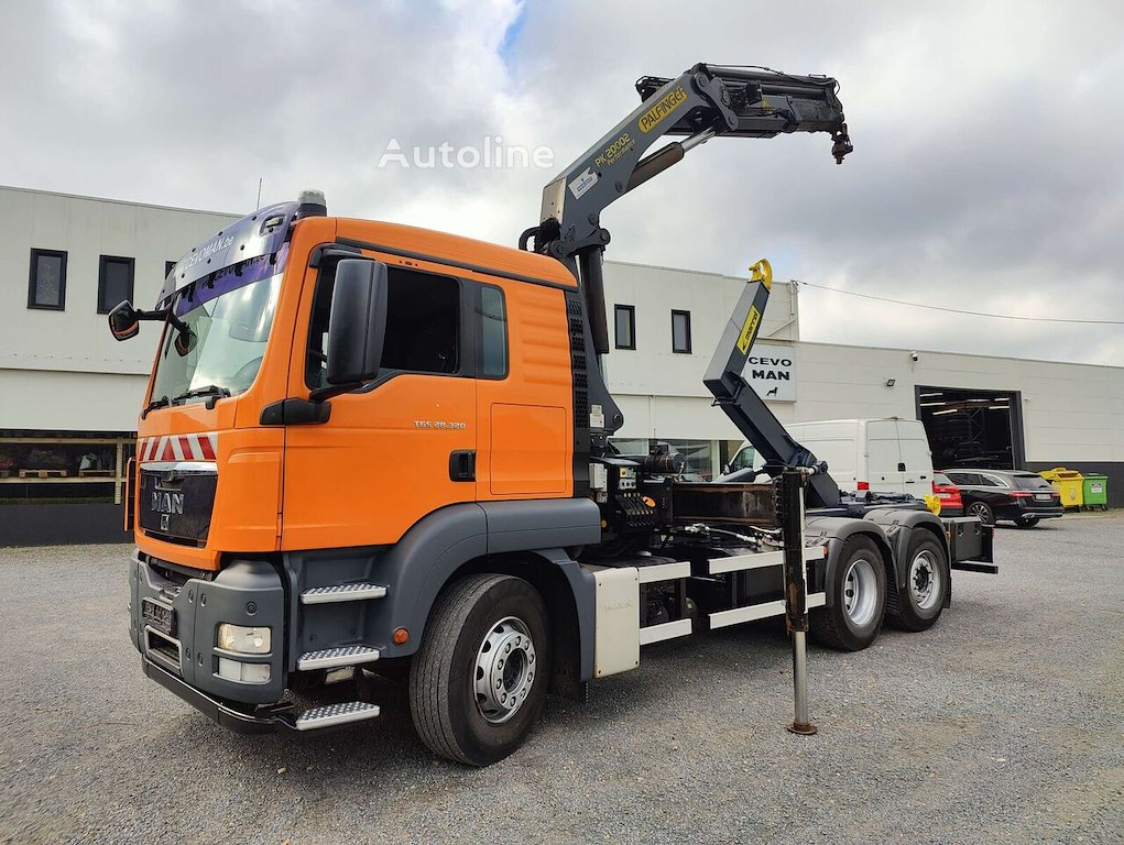 MAN TGS 28.320 kamion rol kiper