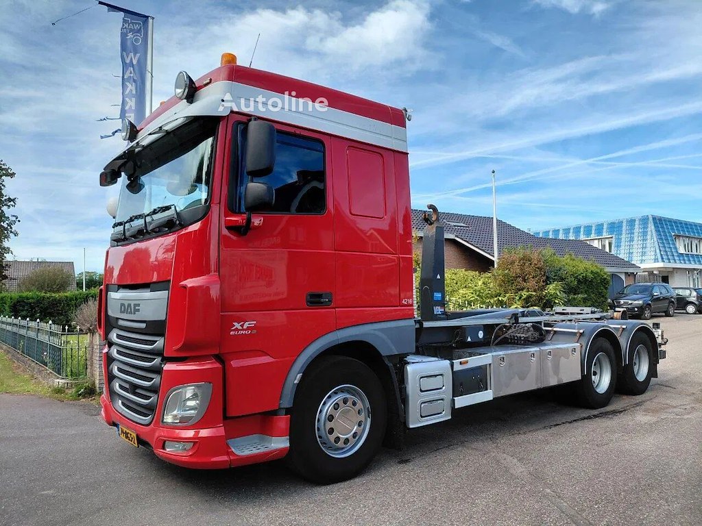 DAF XF 460 Manuel Gearbox 6x2 Container Truck kamion rol kiper