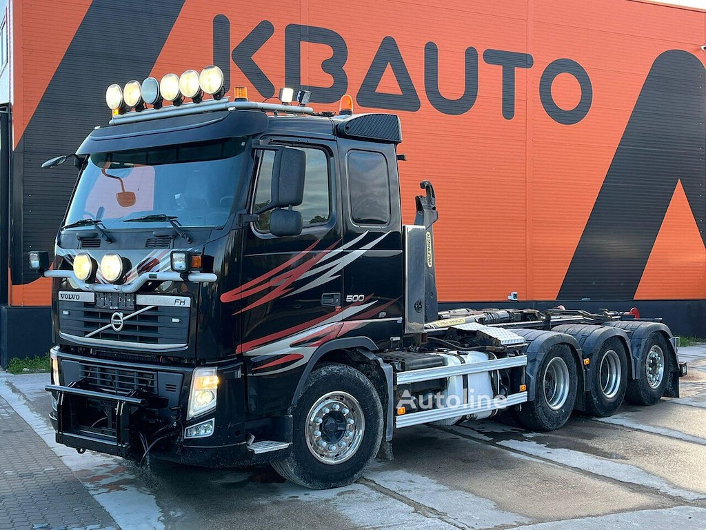 Volvo FH 500 8x4*4 PALFINGER / L=6640 mm / SNOWPLOW EQUIPMENT kamion rol kiper