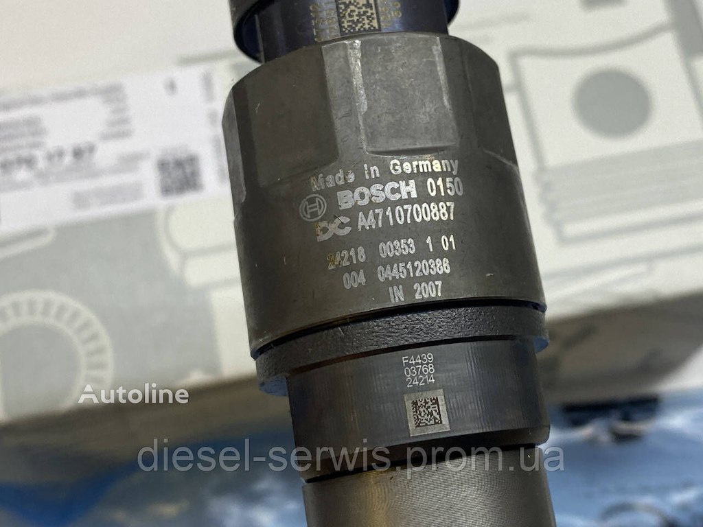 Bosch 0 445 120 386 dizna za Mercedes-Benz Actros tegljača
