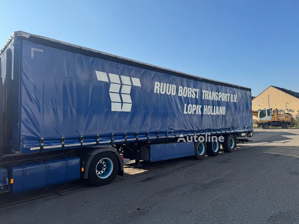 Pacton TBD 339 3X BPW AXLE DRUM BRAKES SLIDING ROOF poluprikolica sa kliznom ceradom