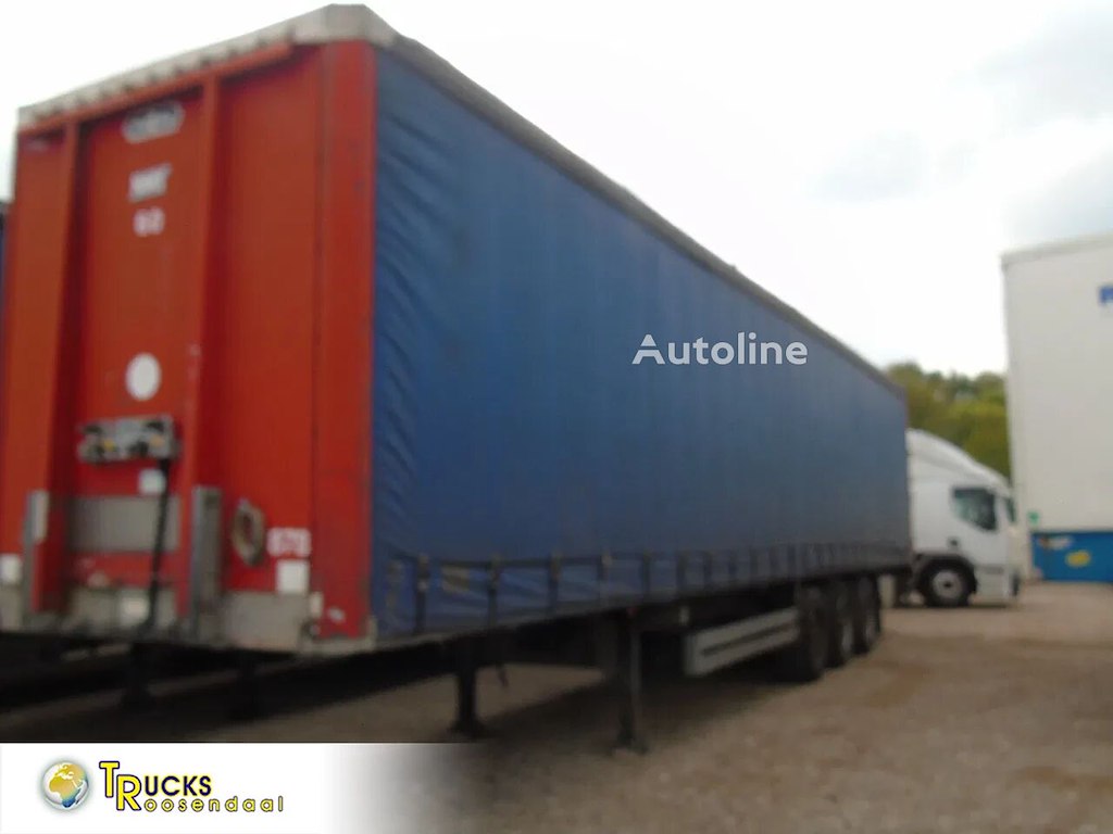 Van Hool 3X BPW + SLIDING ROOF poluprikolica sa kliznom ceradom