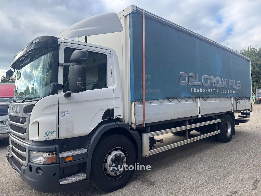 Scania P280 **FRENCH TRUCK-CAMION FRANCAIS** kamion sa klizna zavesa cerada