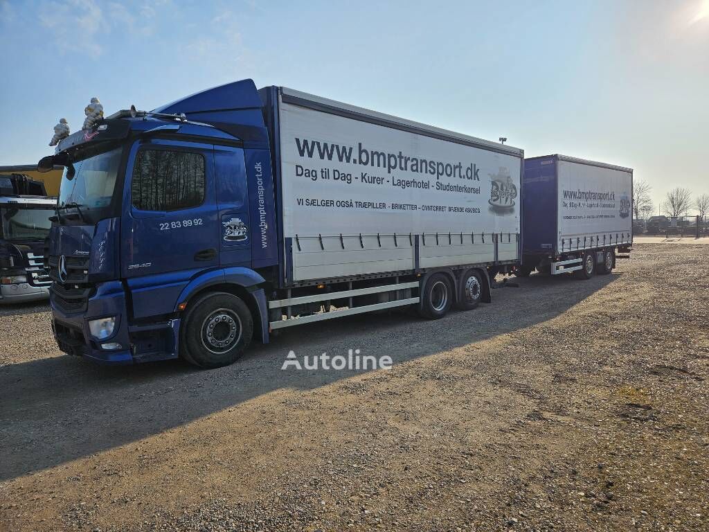 Mercedes-Benz Actros 2540 L // Lift // Kærre // ACC kamion sa klizna zavesa cerada