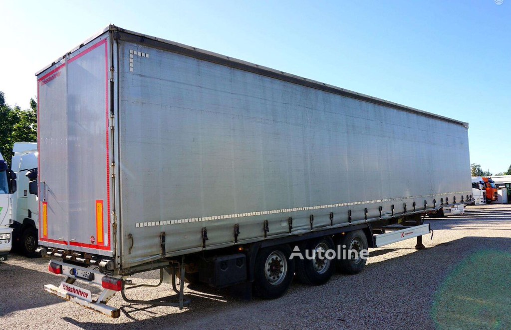 Kässbohrer Maxima XS, Two Lift axle poluprikolica sa kliznom ceradom