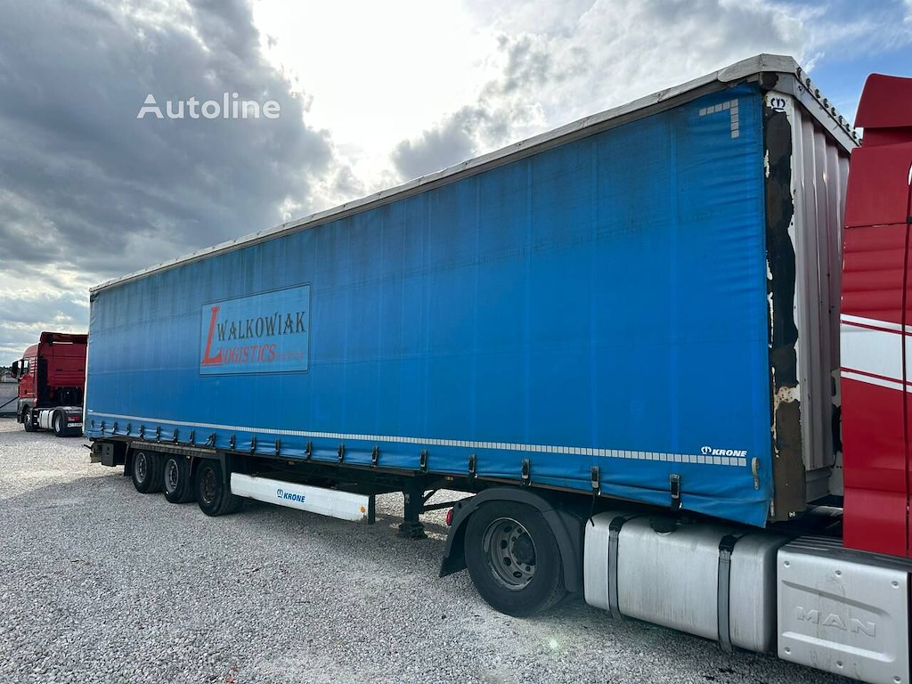 Krone / SAF / FIRANKA MEGA poluprikolica sa kliznom ceradom