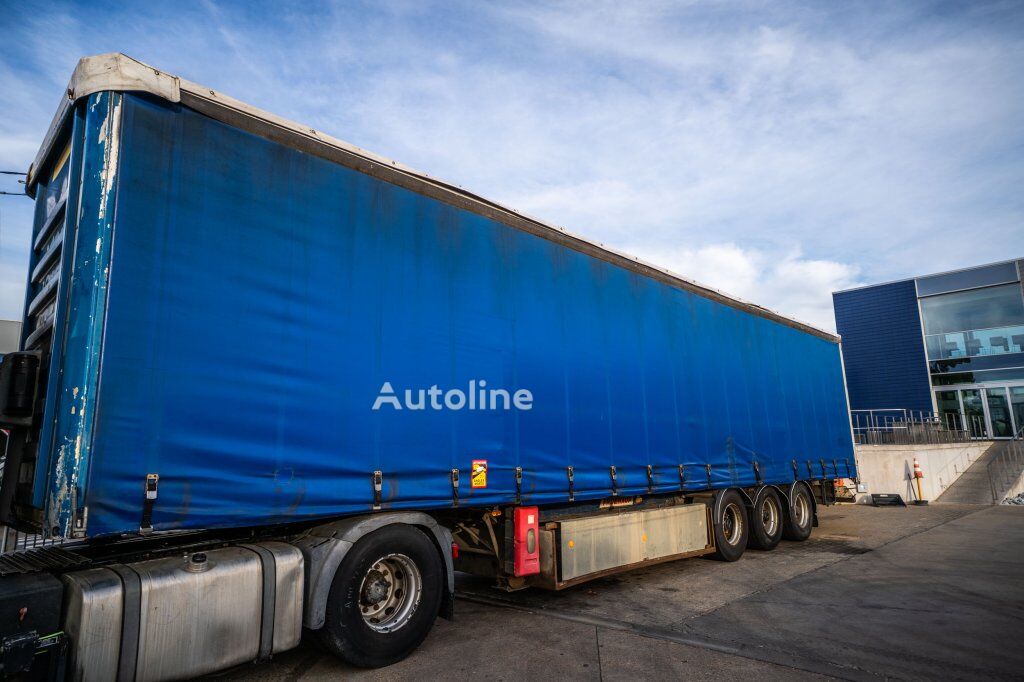 Fruehauf BACHE OPLEGGER poluprikolica sa kliznom ceradom