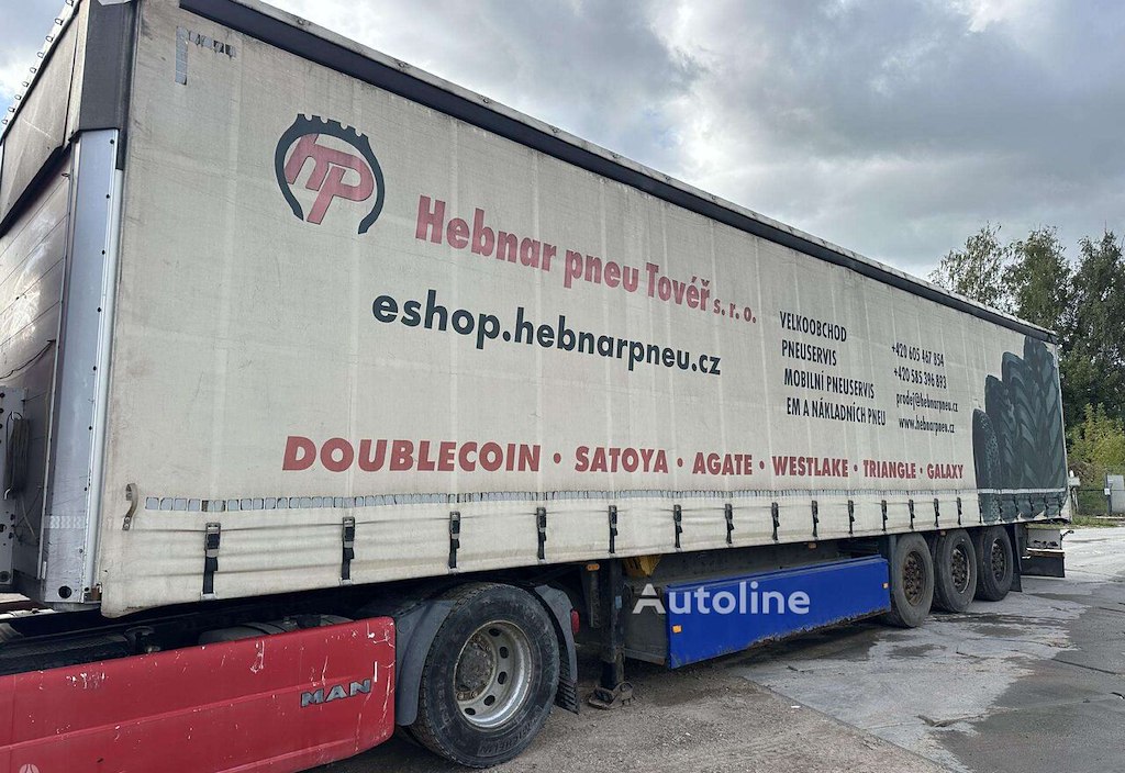 Schmitz Cargobull poluprikolica sa kliznom ceradom