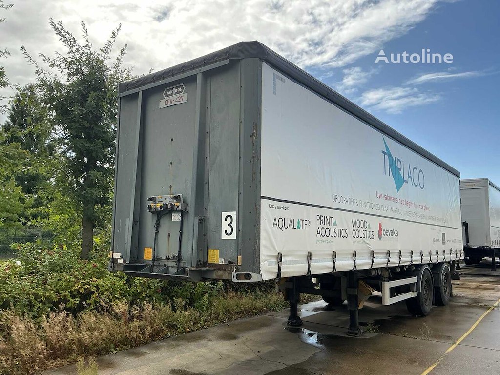 Prodaje se Van Hool VanHool 2B0039 poluprikolicu sa kliznom ceradom na aukciji