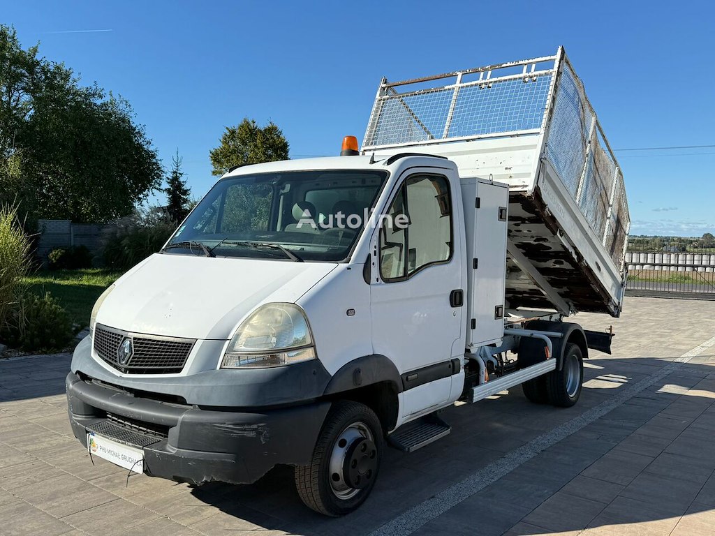 Renault Mascott Wywrotka Bliźniak 128 Tysięcy przebiegu HAK 3.5T USZKODZ kamion kiper < 3.5t
