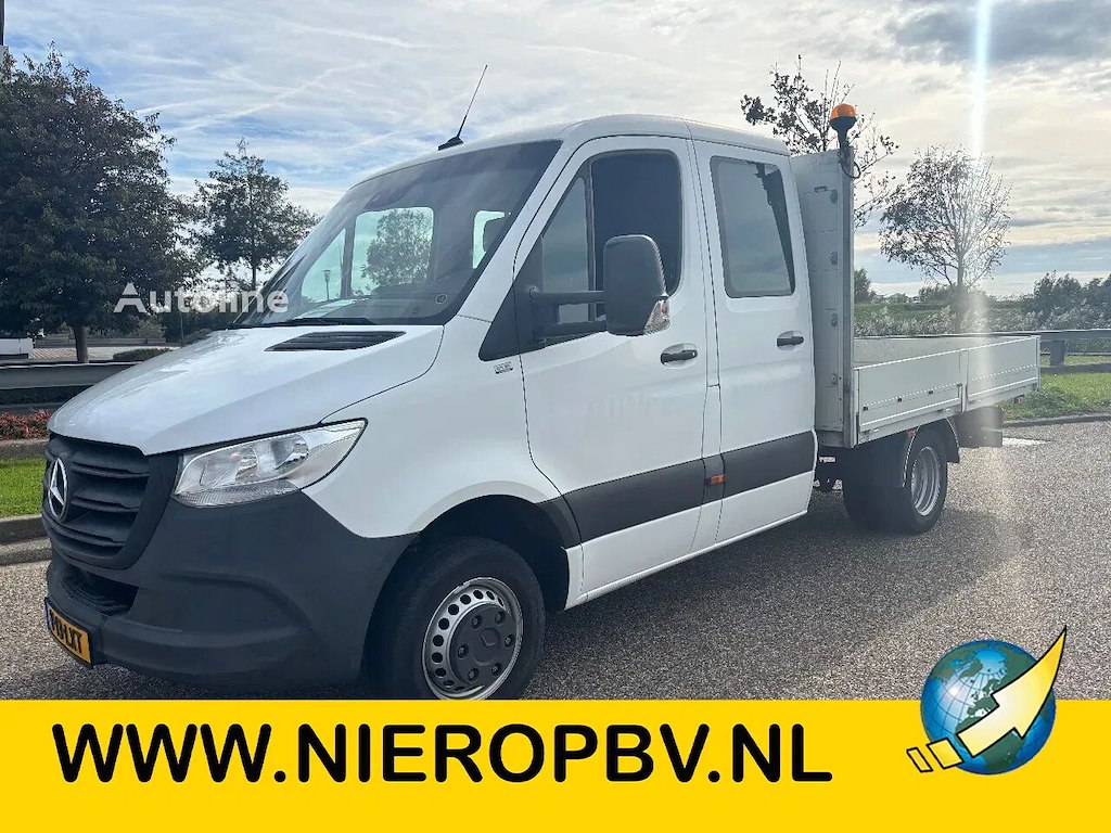Mercedes-Benz Sprinter 514CDI Dubbelcabine Openlaadbak Airco Cruisecontrol Tre kamion s ravnom platformom < 3.5t