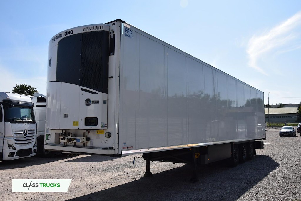 Schmitz Cargobull SKO Double Deck FP 60 ThermoKing SLXi 300 Lifting Axle poluprikolica hladnjača