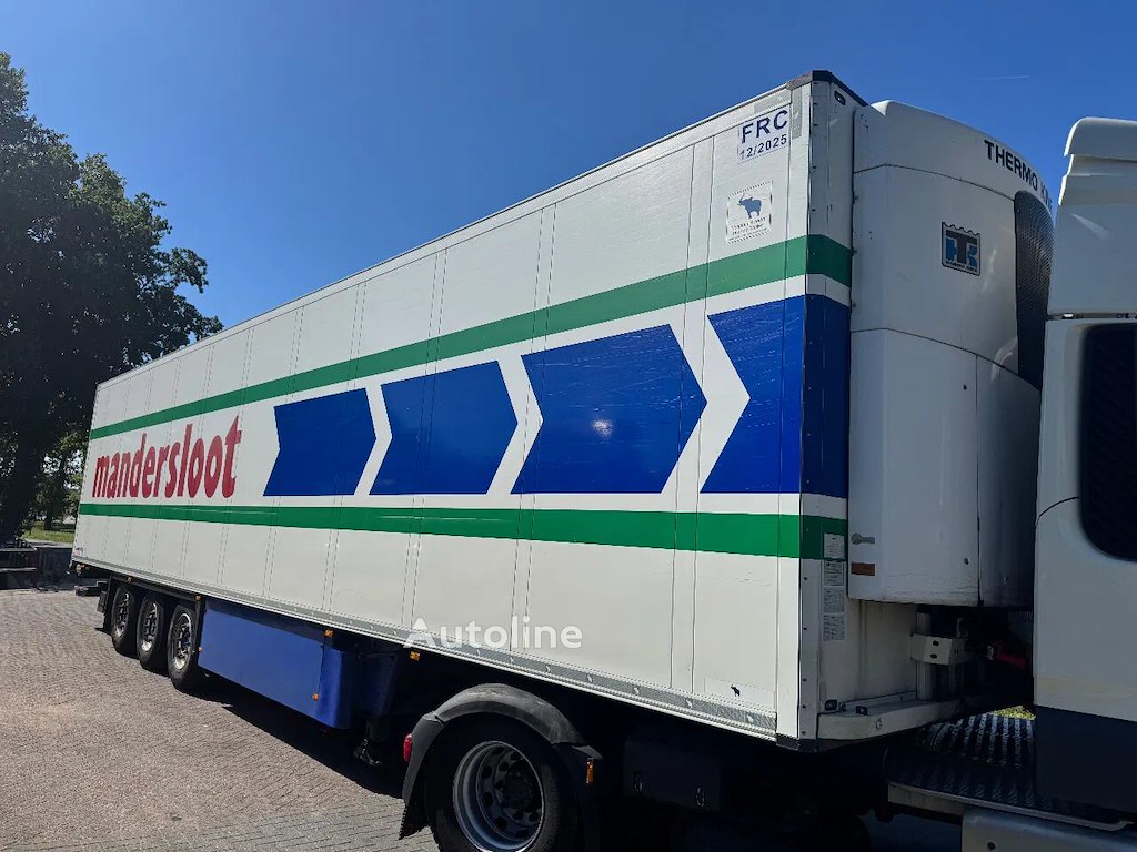 Schmitz Cargobull 3 ass koeloplegger 10 poluprikolica hladnjača