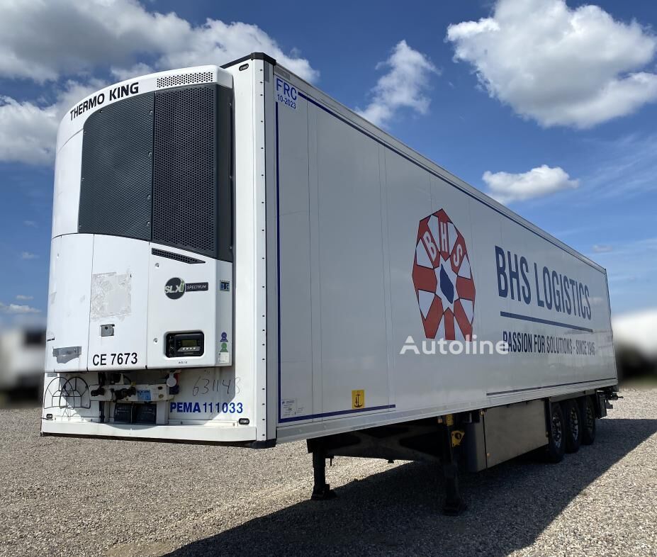 Schmitz Cargobull Trailer Reefer Flower Width & Dual Temp & Double Stock Straight poluprikolica hladnjača (631148)
