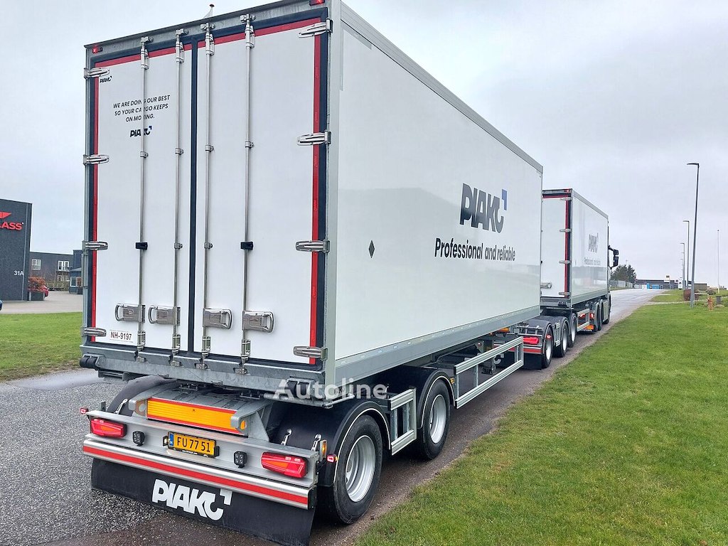 Nova AMT Trailer LK300 3 akslet link trailer m. kølekasse poluprikolica hladnjača