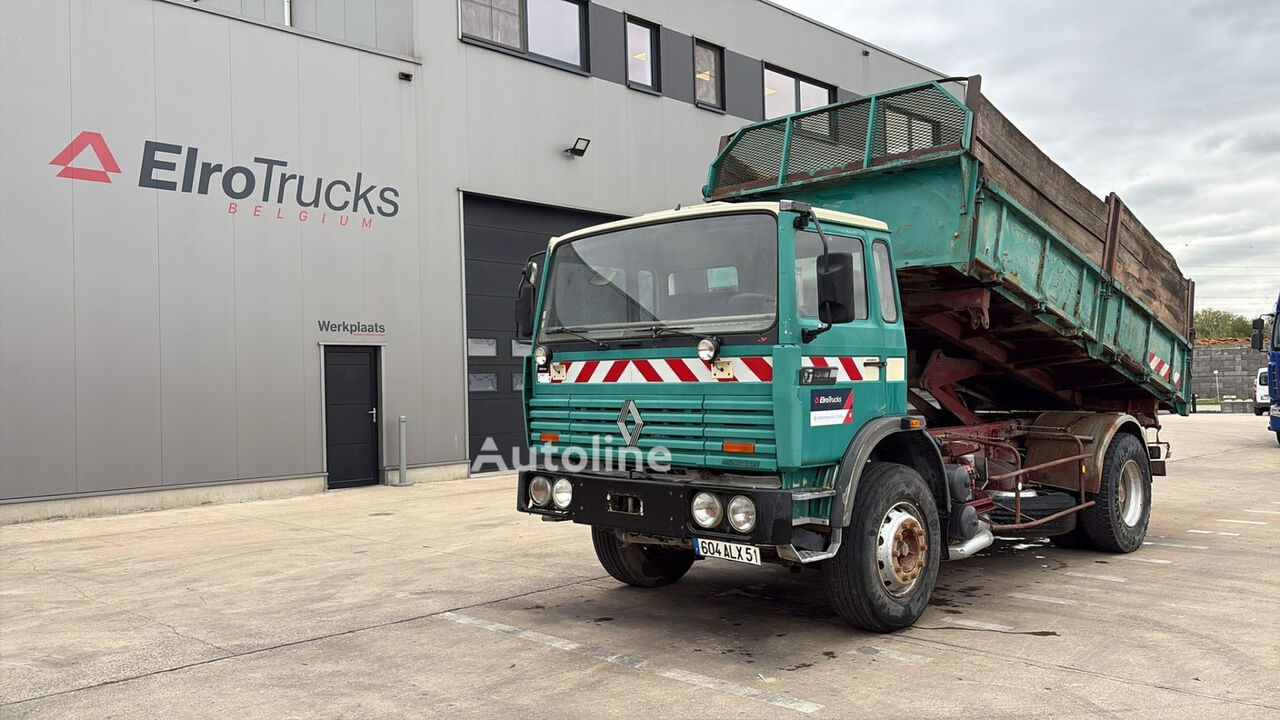 Renault G 300 Manager (LAMES / STEEL SUSP. / GRAND PONT / POMPE MANUELLE poluprikolica kipera