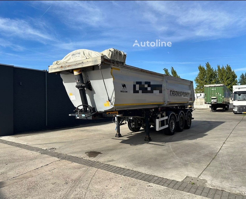 Wielton SAF Asse Kipper Hardox Liftas Tara 6320 2020 poluprikolica kipera